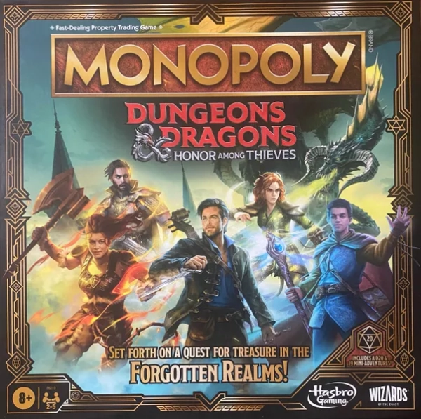 Monopoly DND Honour Among Thieves – Game Knights